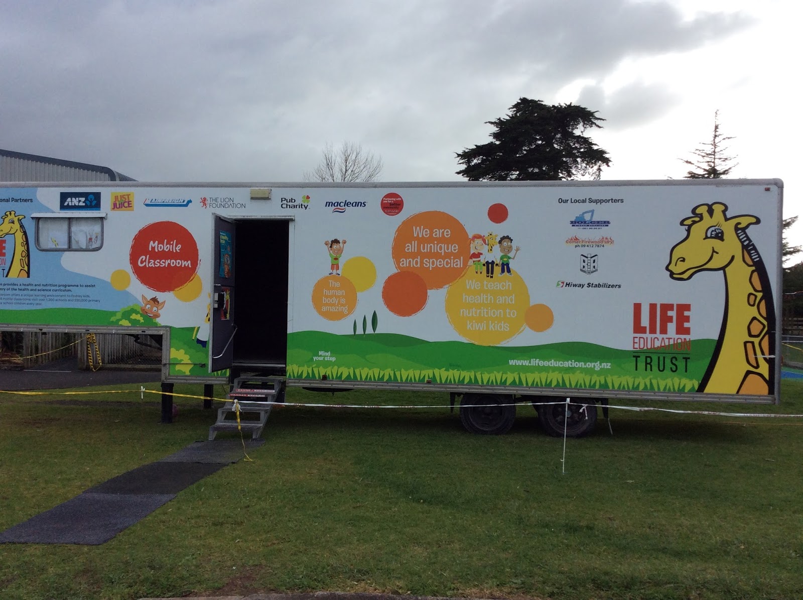 Room 8 @ Dairy Flat: Life Education Bus