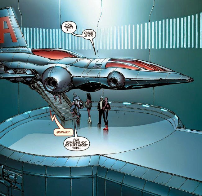 The Peerless Power of Comics!: Where Soars The Aven-Jet!