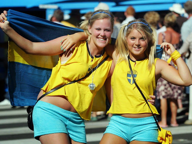 Football Club Babes - Swedish Fans Edition (Gallery) | FOOTY FAIR