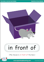 The English Cubby: Prepositions of place review