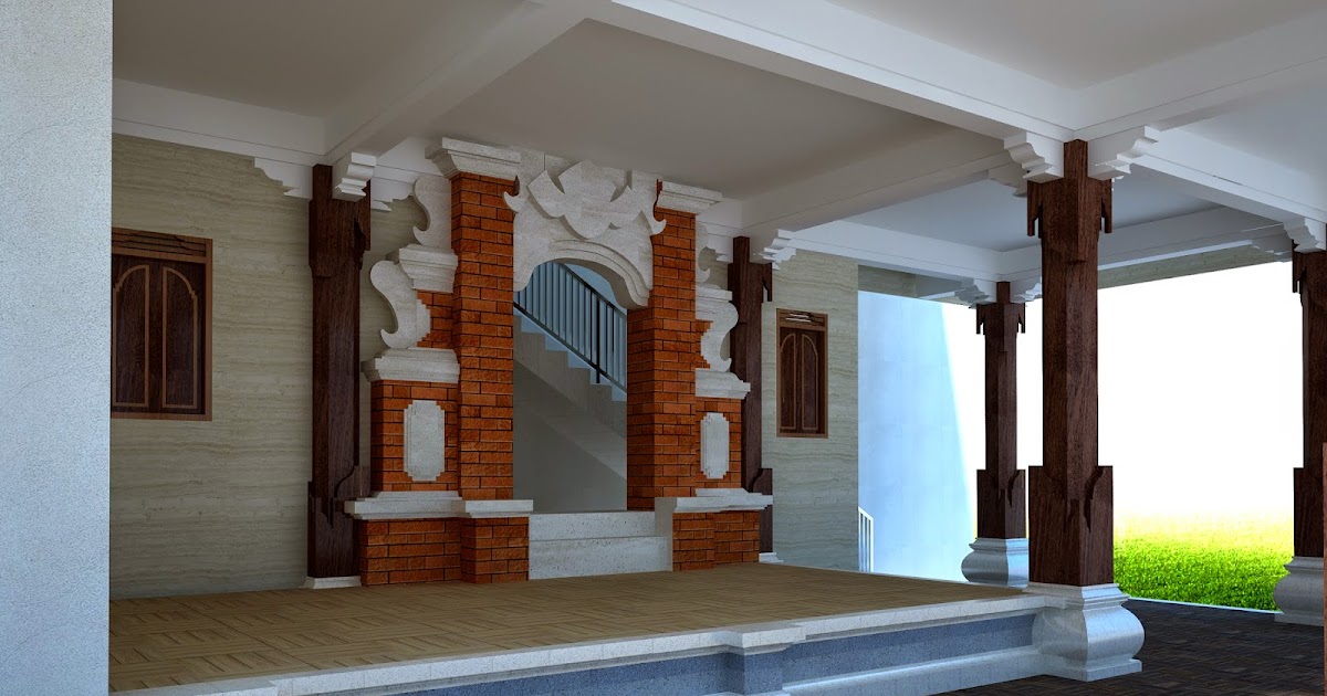 3D Wantilan Bale Banjar Bali