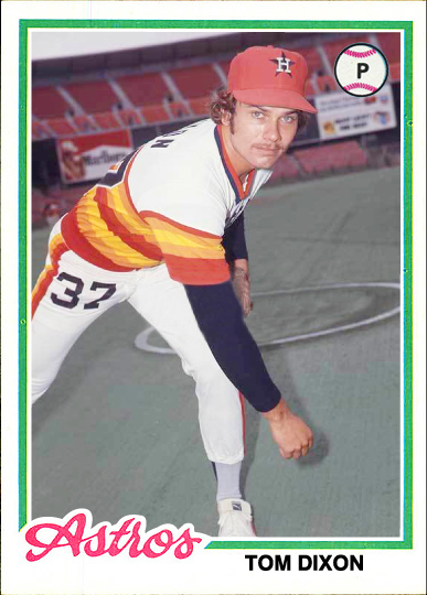 WHEN TOPPS HAD (BASE)BALLS!: NOT REALLY MISSING IN ACTION- 1978 TOM DIXON