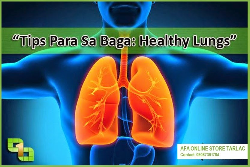 Natural Health and Green Living: TIPS PARA SA BAGA (LUNGS): IWAS SAKIT ...