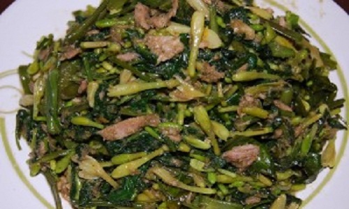 Resep Membuat Tumis Bunga Pepaya Kangkung Khas NTT