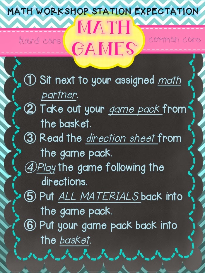 Teaching With Heart and Soul: MATH WORKSHOP