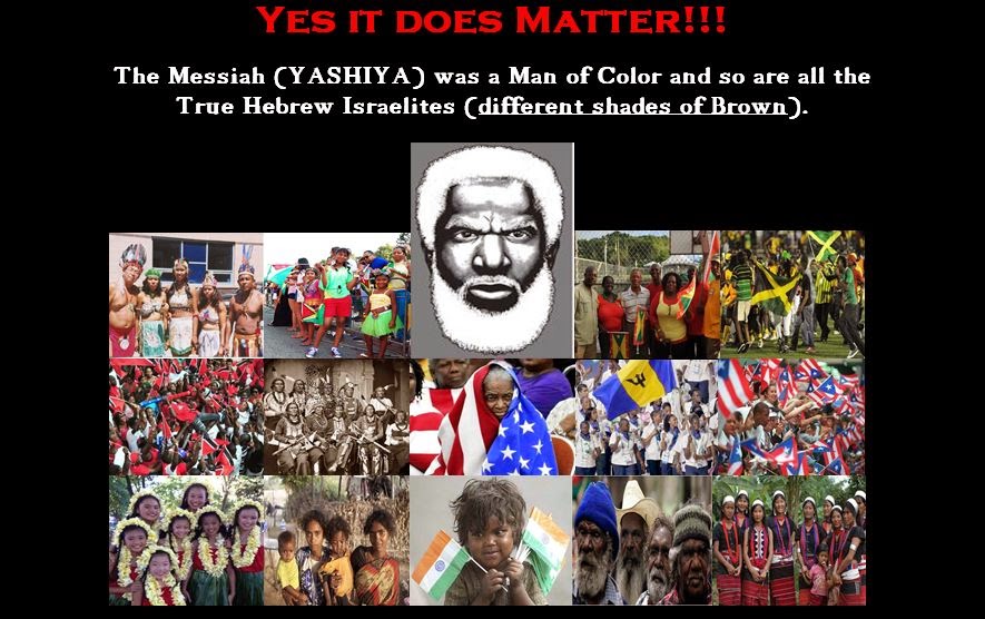 Ahayah Yashiya - The Truth Be Told! : Christ was a Man of Color ...