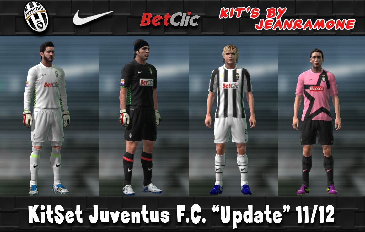 Kits by JeanRamone: KitSet Nike Juventus F.C. 11/12 *Update* 1° Kit ...