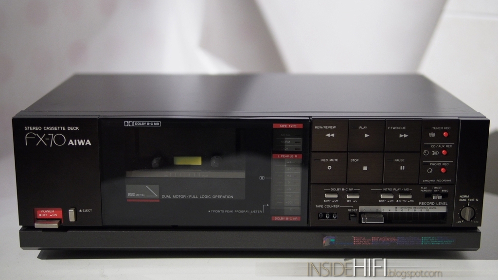 Inside Hi-Fi: Aiwa FX-70 (FX-70E)