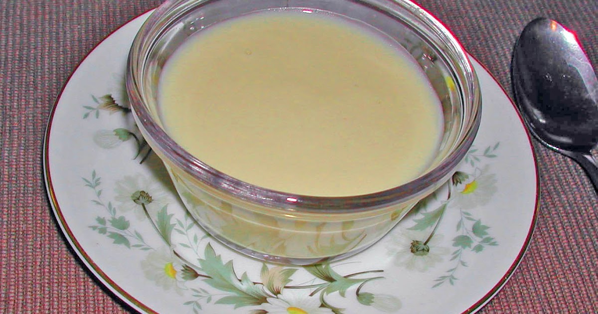 The Iowa Housewife: Vanilla Custard Pudding