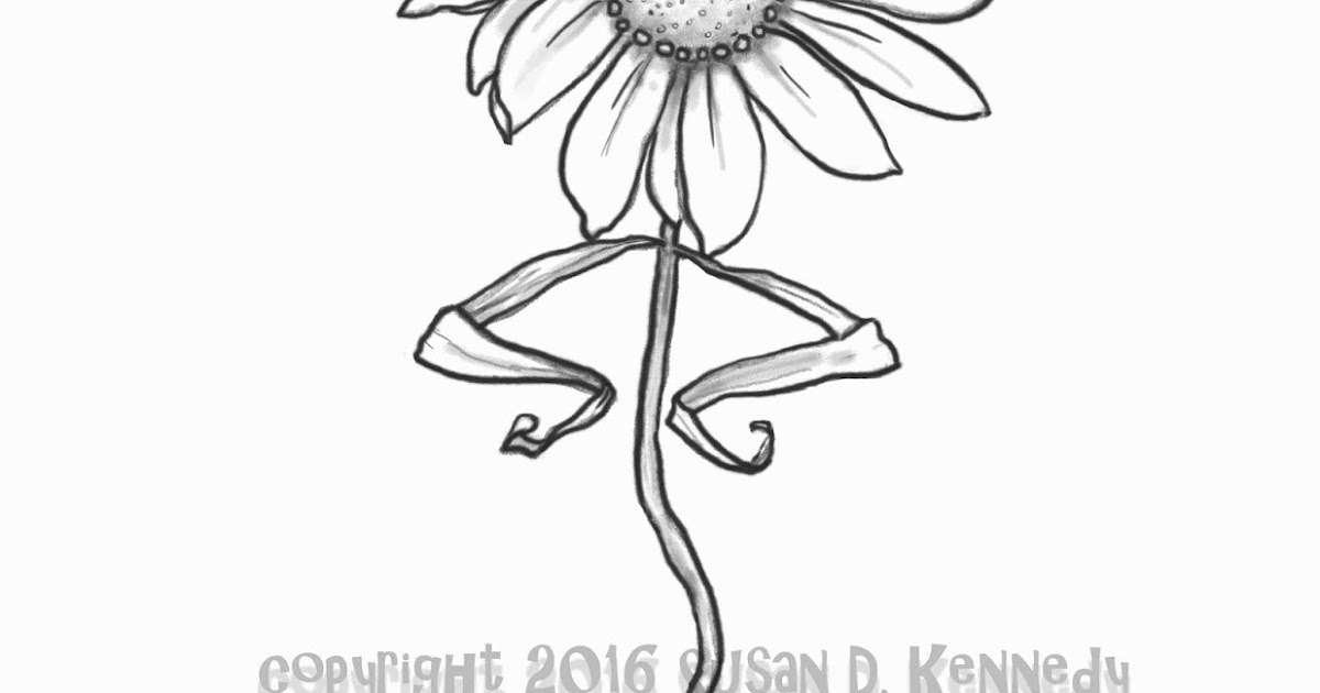 Susan's Sketch Room: Indignant Flower