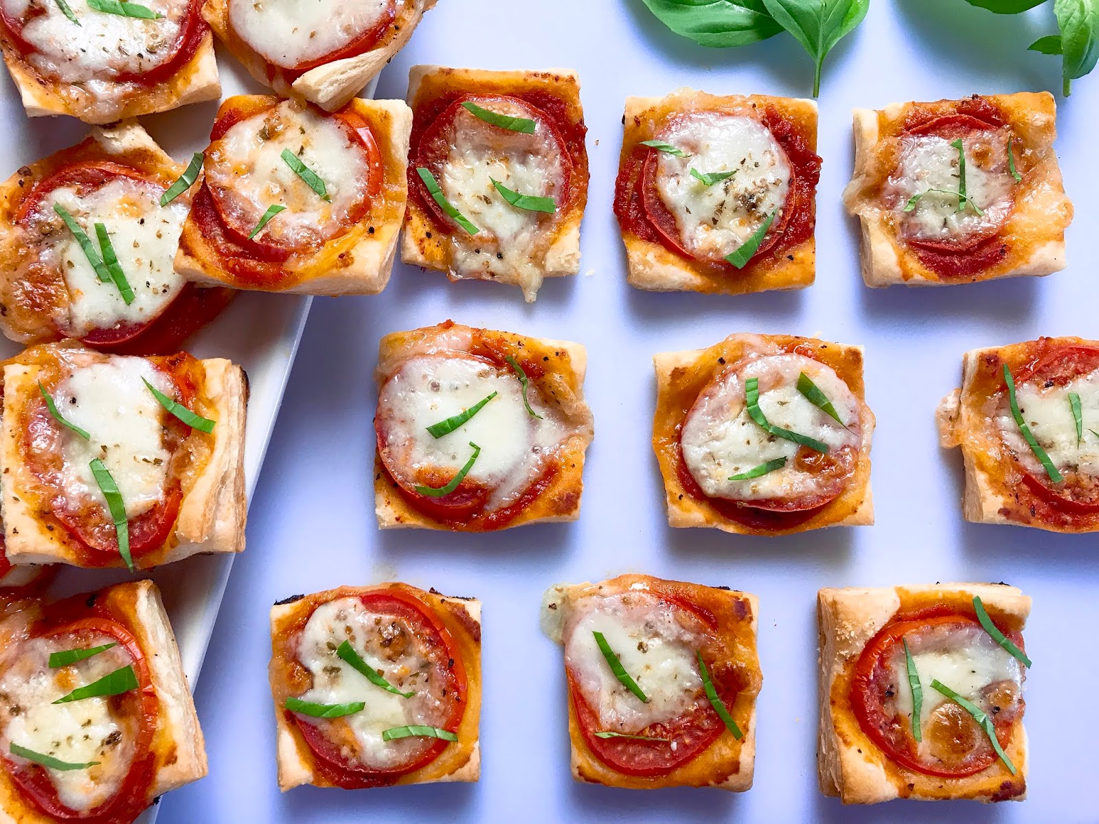 Margherita Pizza Squares