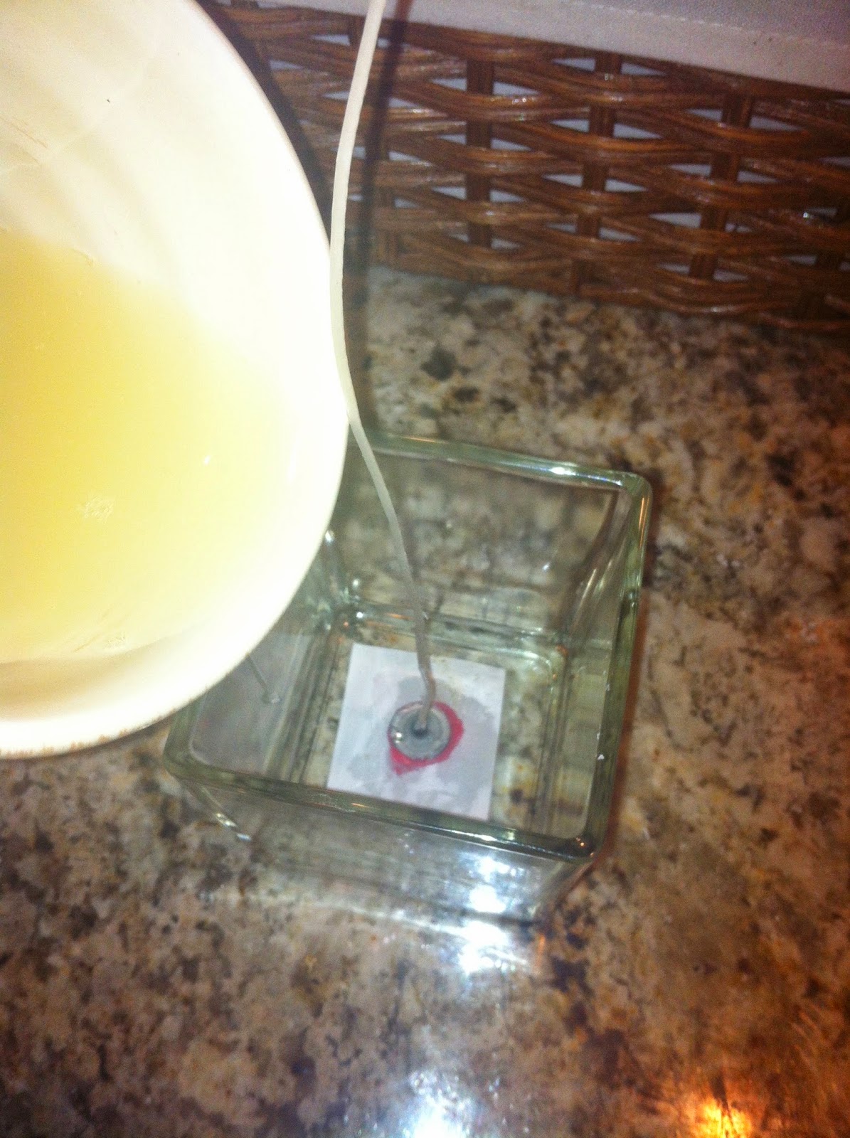 My Crafty World: Save A Lost Candle Wick & Make Your Own Candle