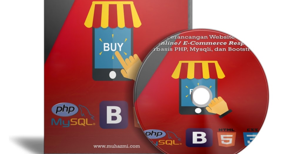 DVD Tutorial Perancangan Website Toko Online/ E-Commerce Responsive ...