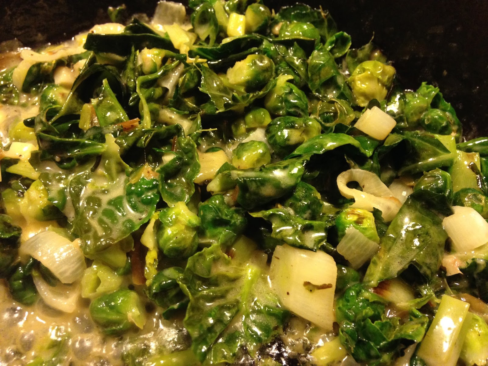 Stone Hill Bakery: Mini Brussel Sprouts and Greens