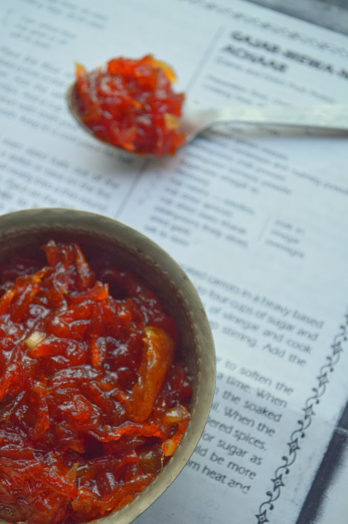 Sweet 'n' Savoury: Gajar-mewa-nu-achaar(Carrot and dried fruit sweet ...