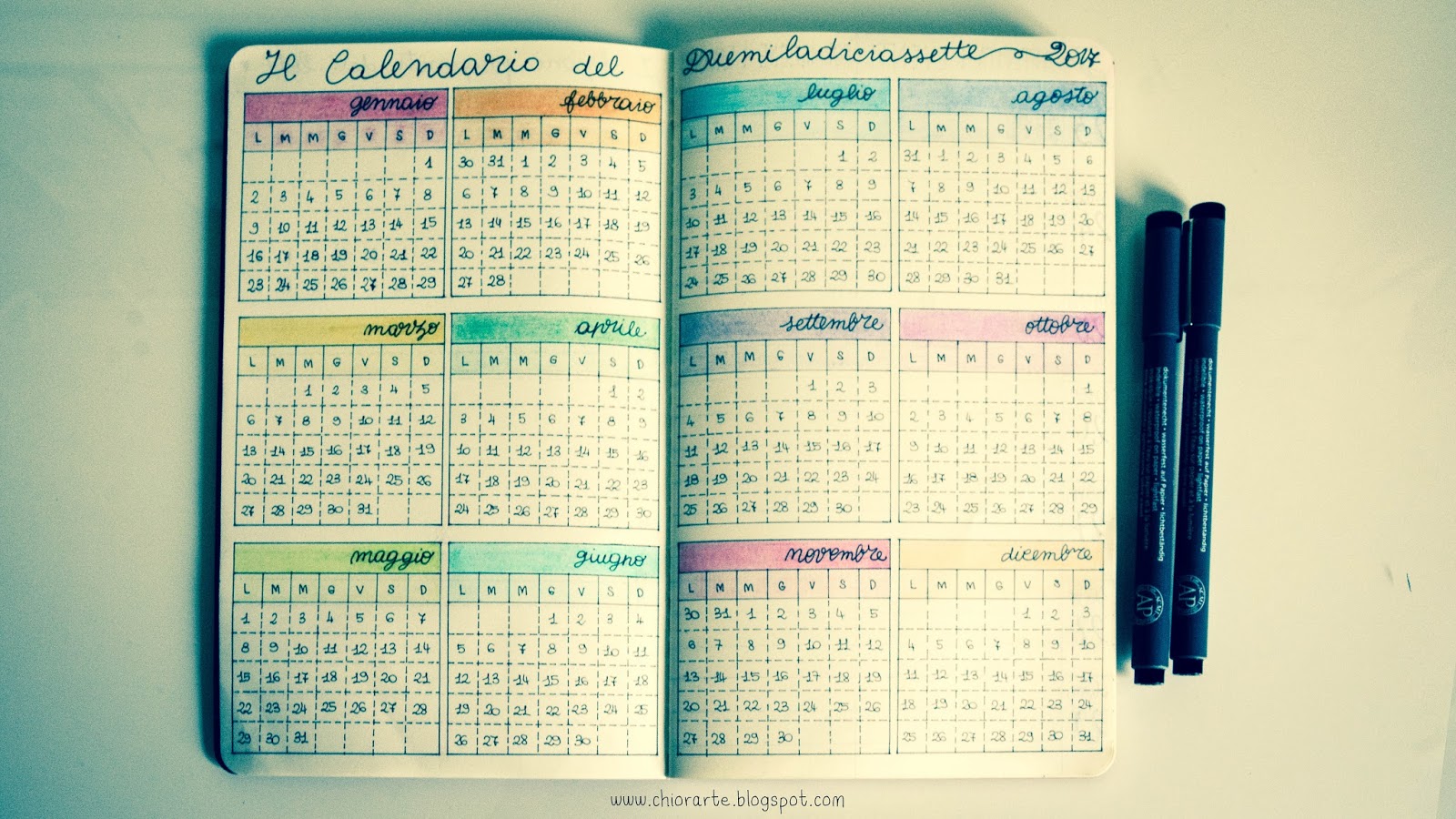 JOURNAL #2 | Bullet Journal: cos'è e come crearne uno | Chiora