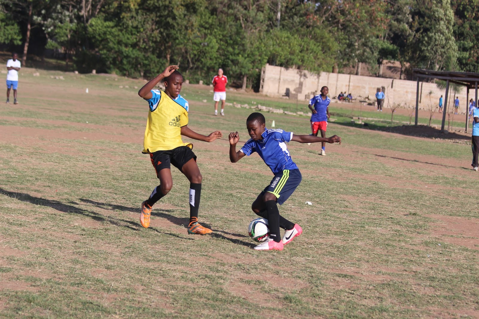 Picha za mazoezi ya timu ya vijana wa Tanzania wenye umri wa chini ya ...