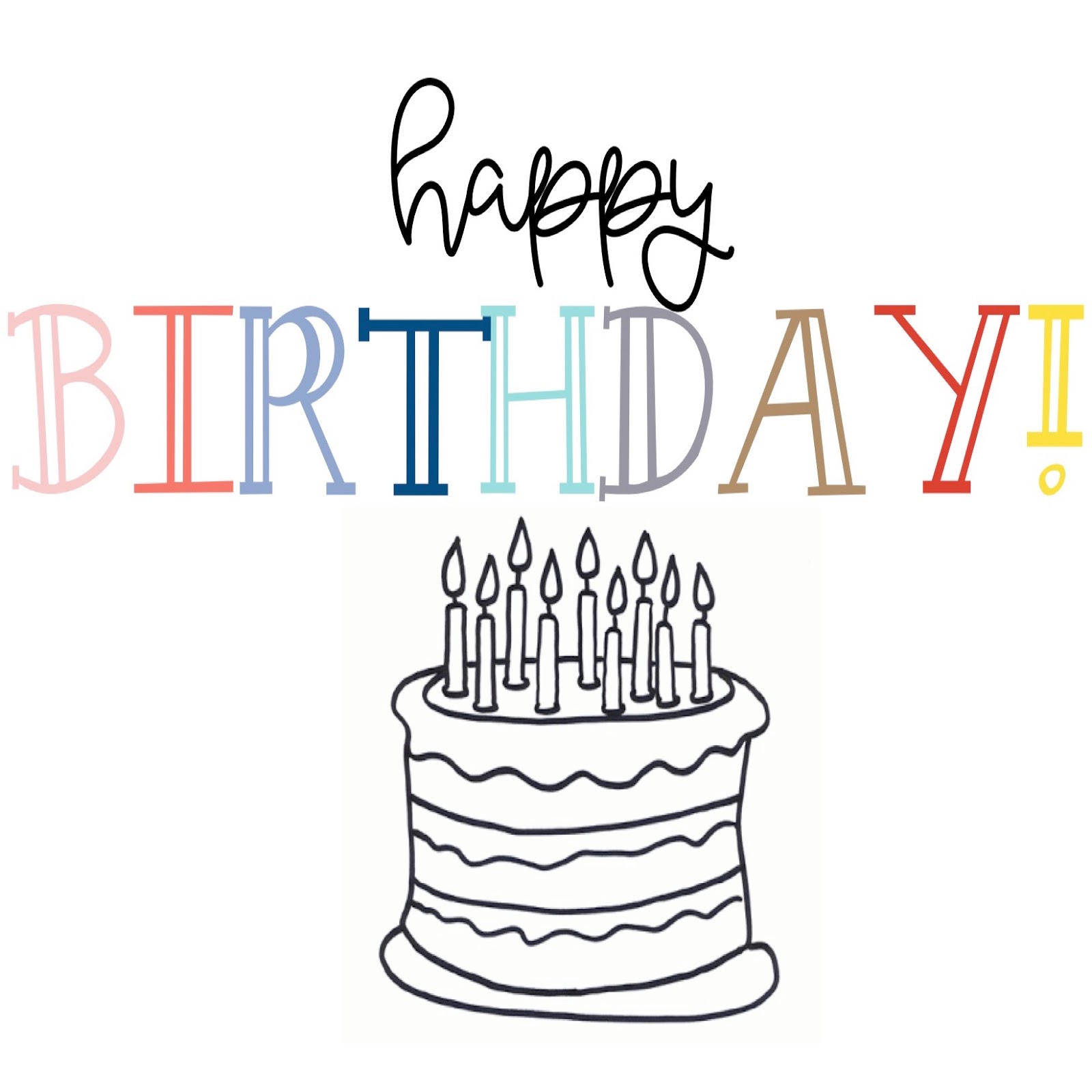 Celebrating Staff Birthdays | Printable Door Signs | I'm Jade Stenger