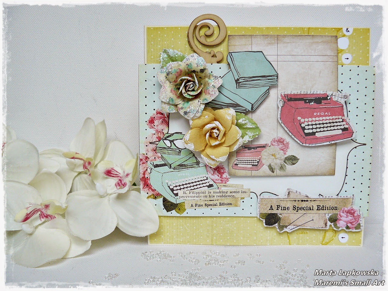 Marta Lapkowska: My Creative Scrapbook Blog Hop