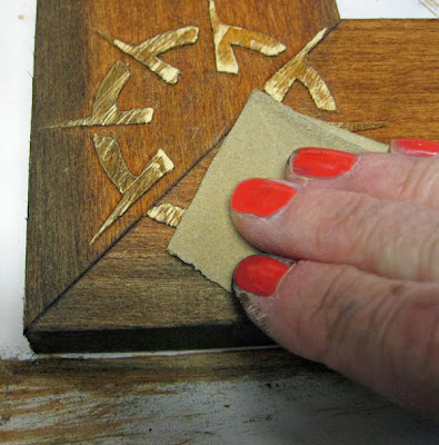 Wood Icing® Company: Wood Icing/Compass Stencil Project