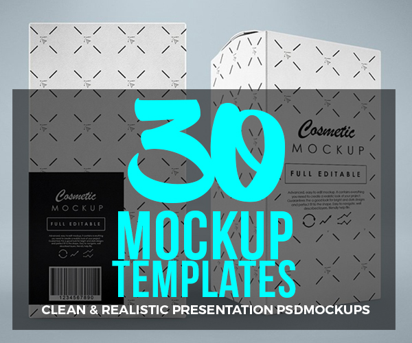 30 Product Mockup Templates: Download Realistic PSD Mockups - Graphic ...