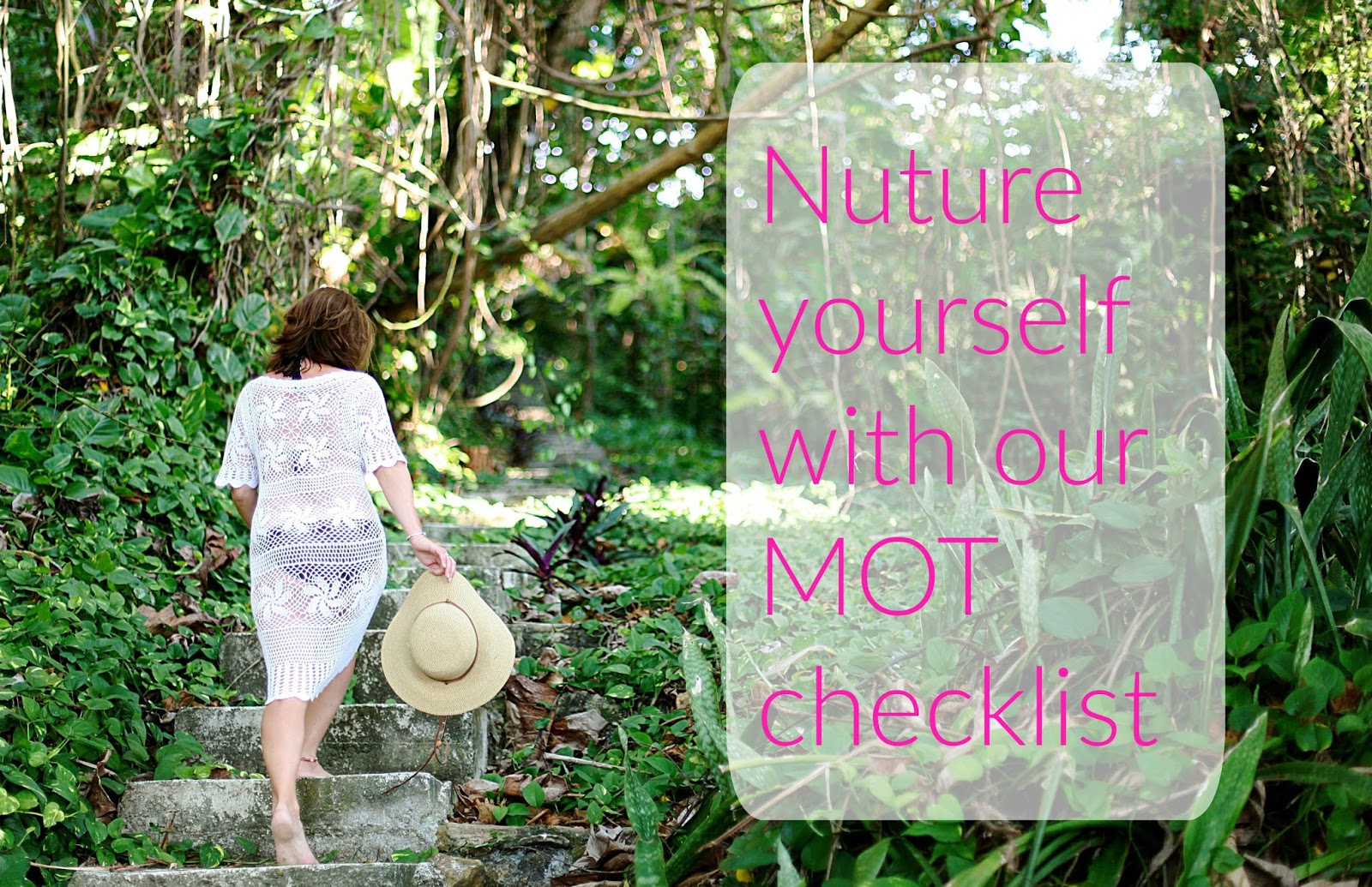 Downs Side Up: Nurture Yourself: Our MOT Self-Care Checklist