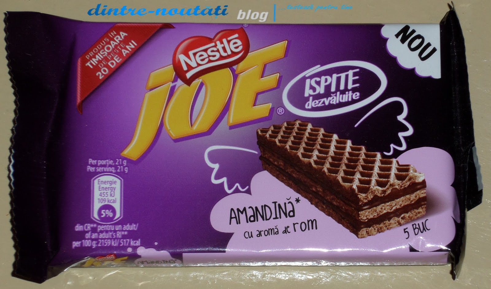 joE AMANDINĂ cu aromă de rom | D-Nblog. Păreri sincere despre produse ...