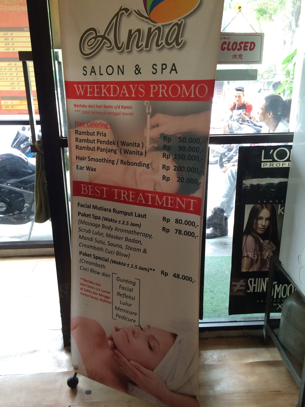 TanAsterP: PAKET SPA di ANNA SALON - Mangga Besar 30 July 2016