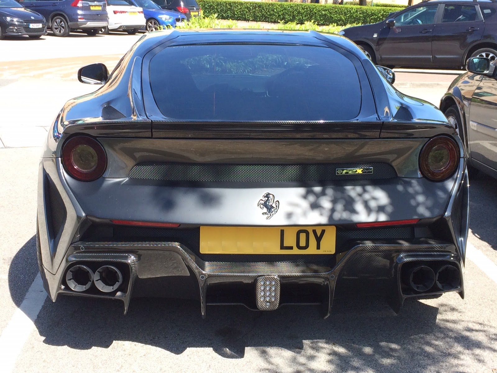 Dream Car Spotter: Ferrari F2X Longtail (Onyx) 2017