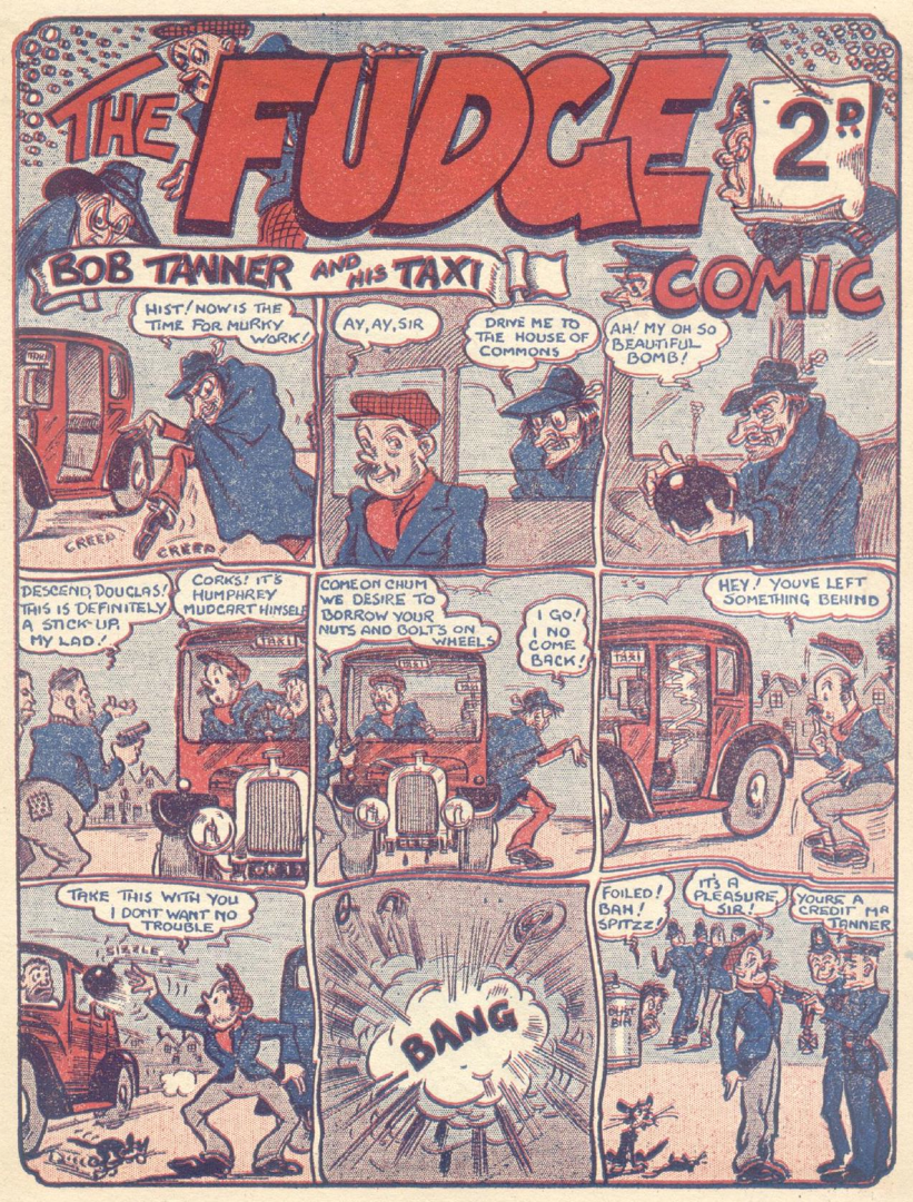 Wacky Comics!: The Fudge Comic