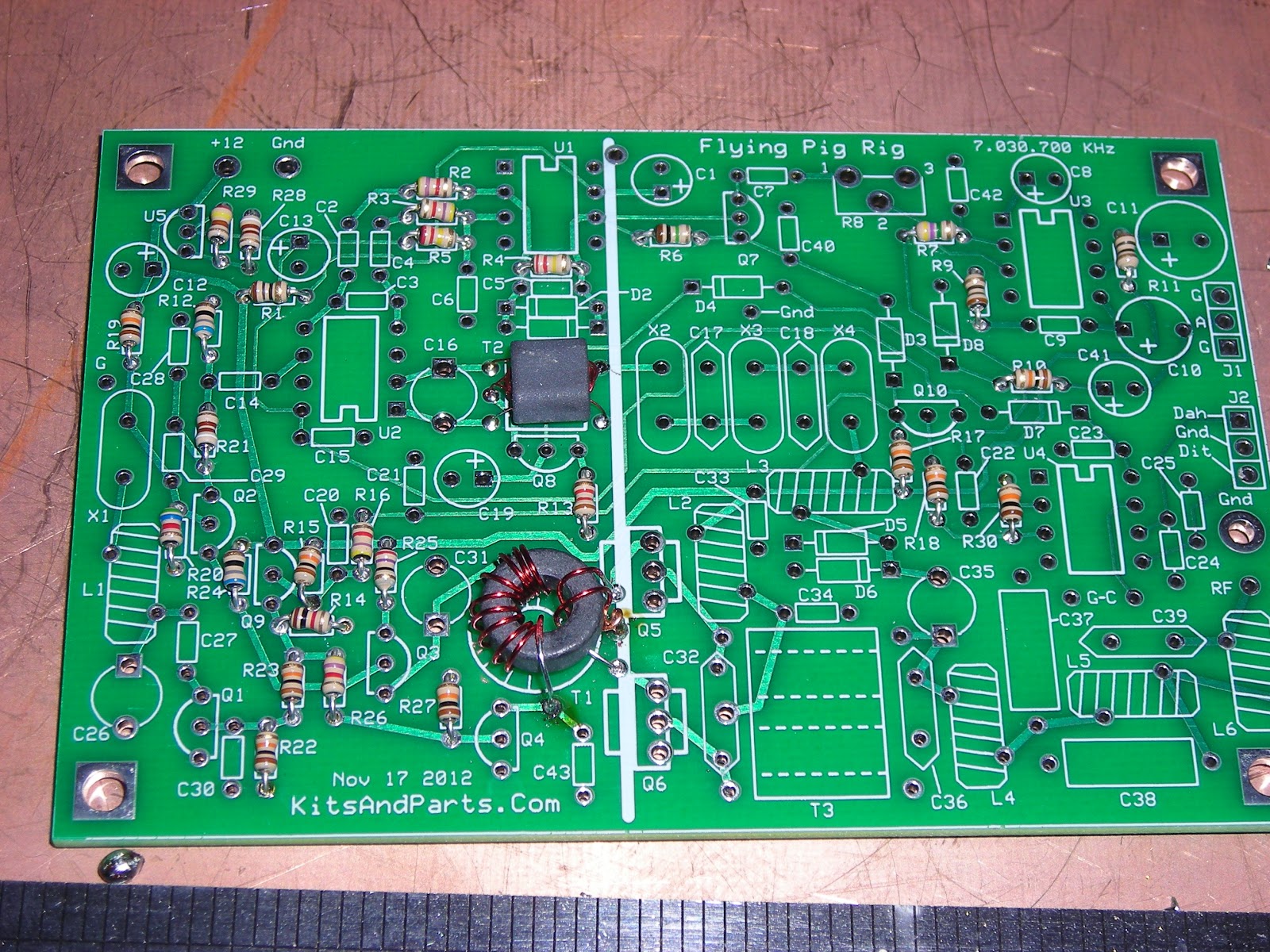 M1KTA's QRP ham radio blog: Flying Pig Rig #45 Build