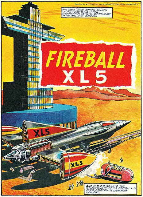 Saved From The Paper Drive: Fireball XL-5 story from "1963 TV COMICS ...