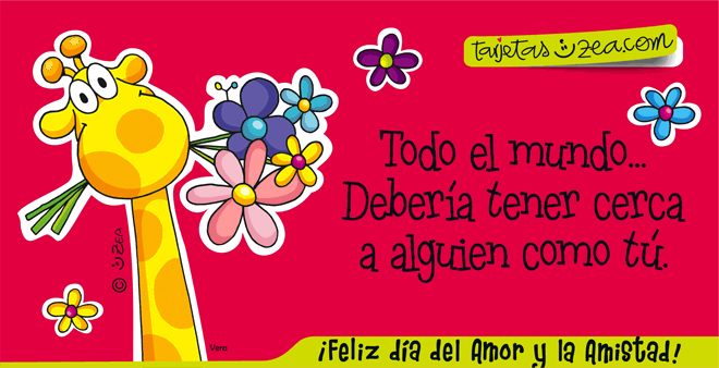 amor y amistad at emaze E-Card