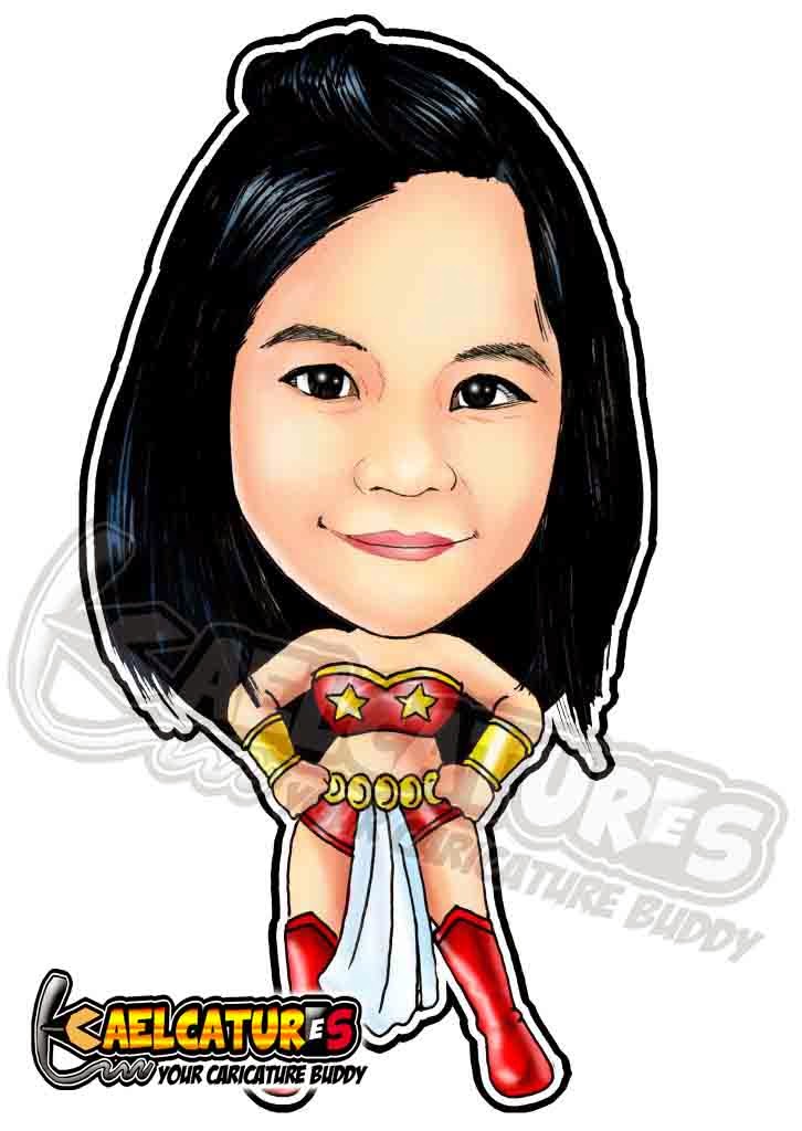 Kaelcatures: Darna Caricature For Kids