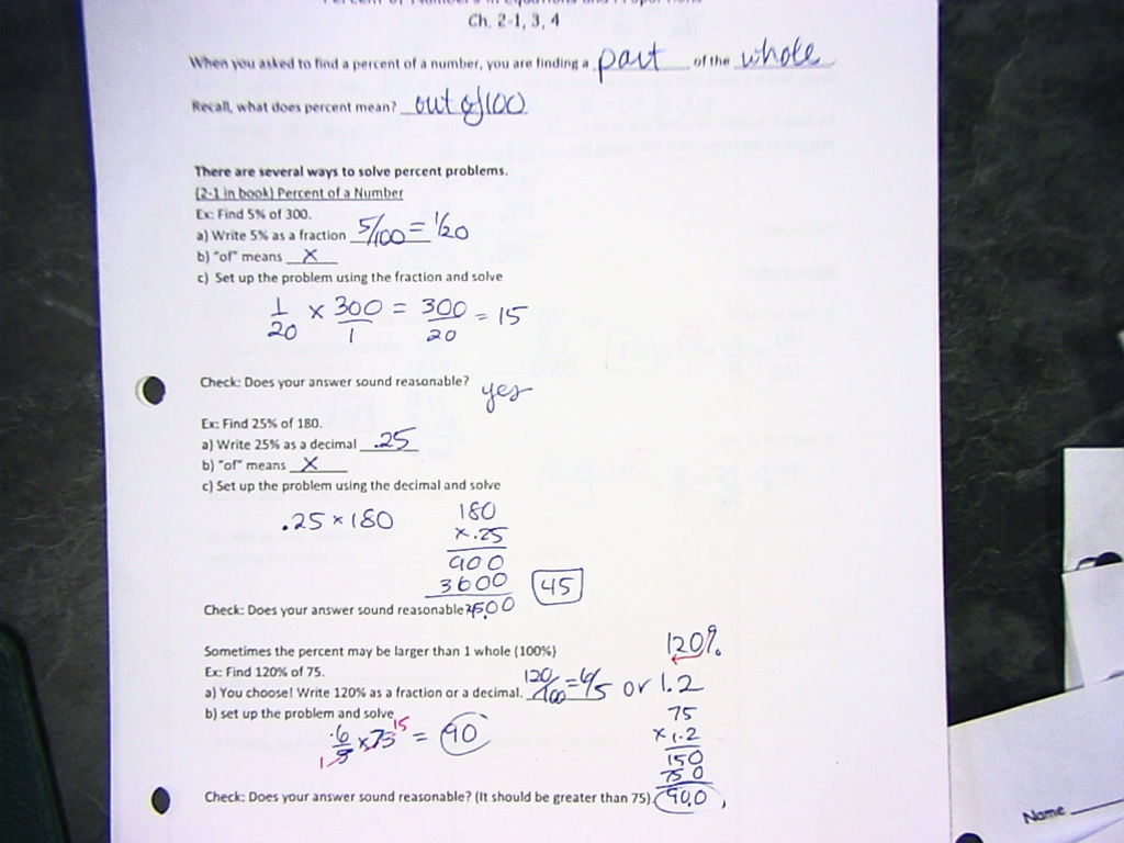 Math 7 with Mrs. VanDyke: 2017