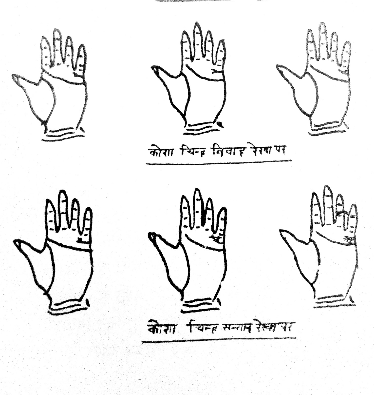 Husband Aur Wife Dono Ke Hath Ki Vivah Rekha Dekhna ~ INDIAN PALM ...