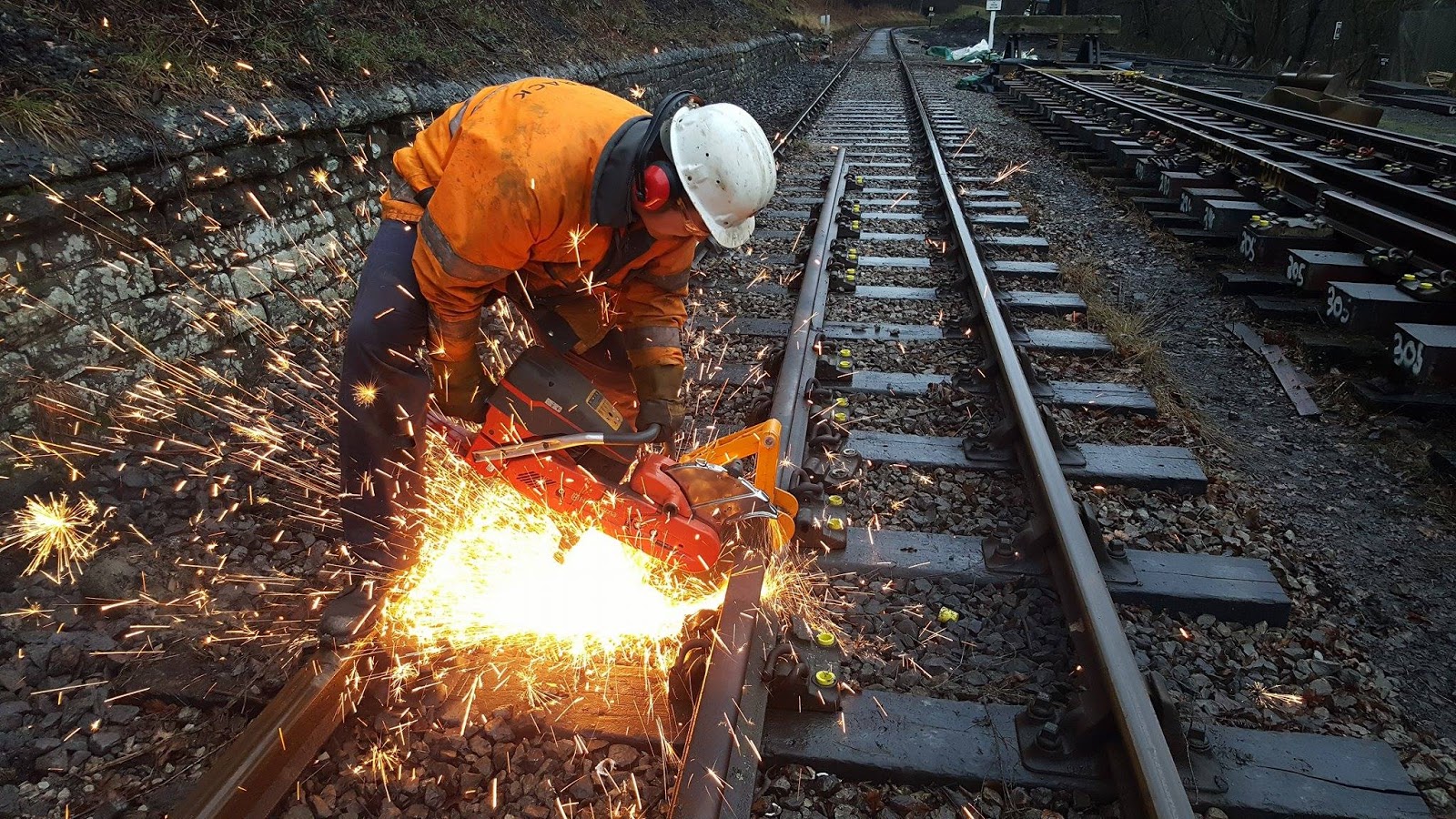 Dean Forest Railway - Permanent Way Gang.