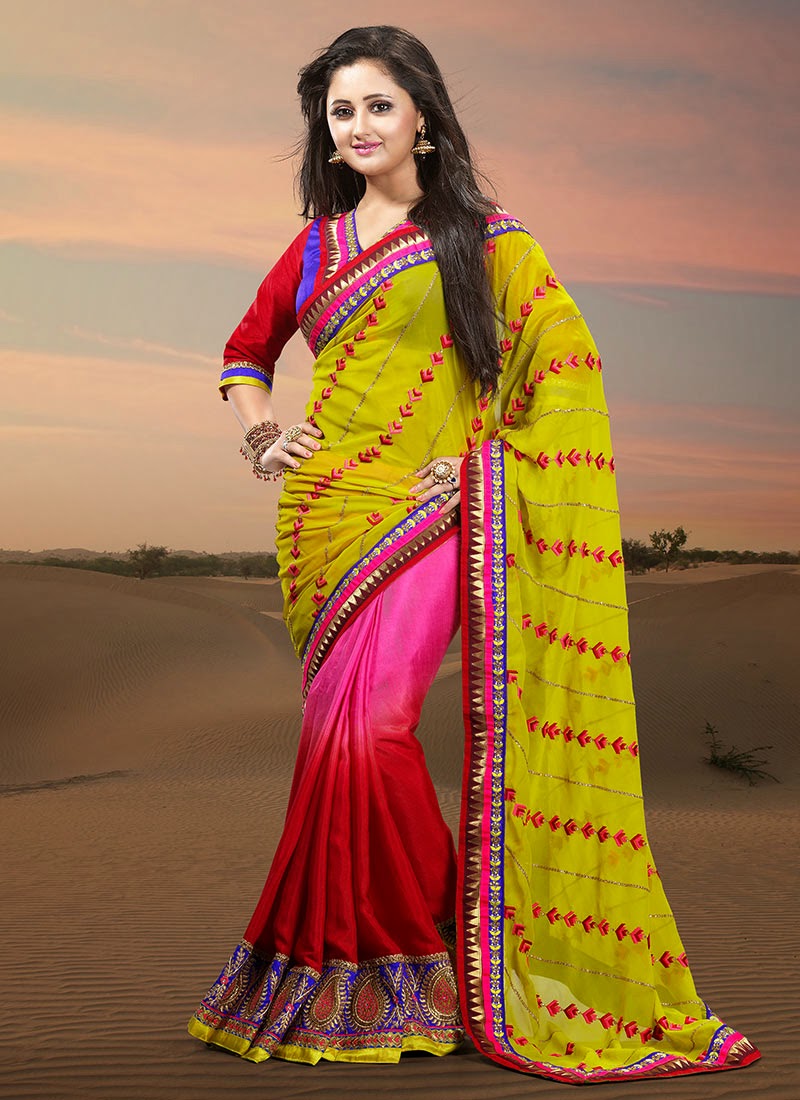 هوليوود فور عرب: Gorgeous Tapasya Uttaran In Half N Half Saree