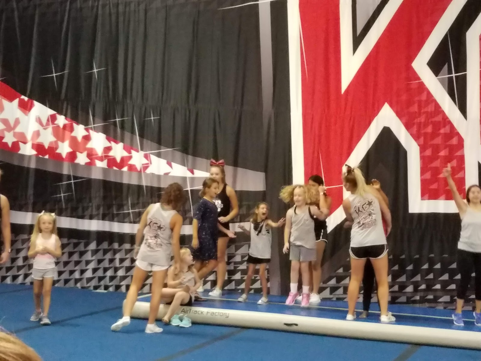 Benton Family: September 11th (First Day of Cheerleading!!)