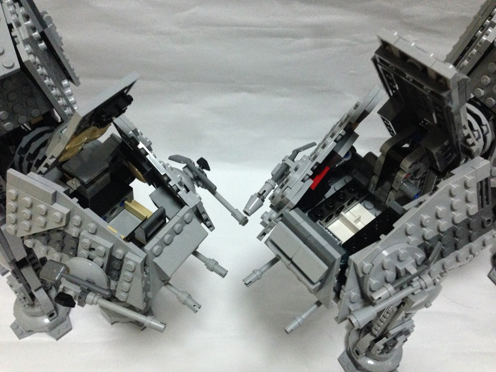 The Marriage of LEGO and Star Wars: Review: 75054 AT-AT (AT-ATs Shootout!)