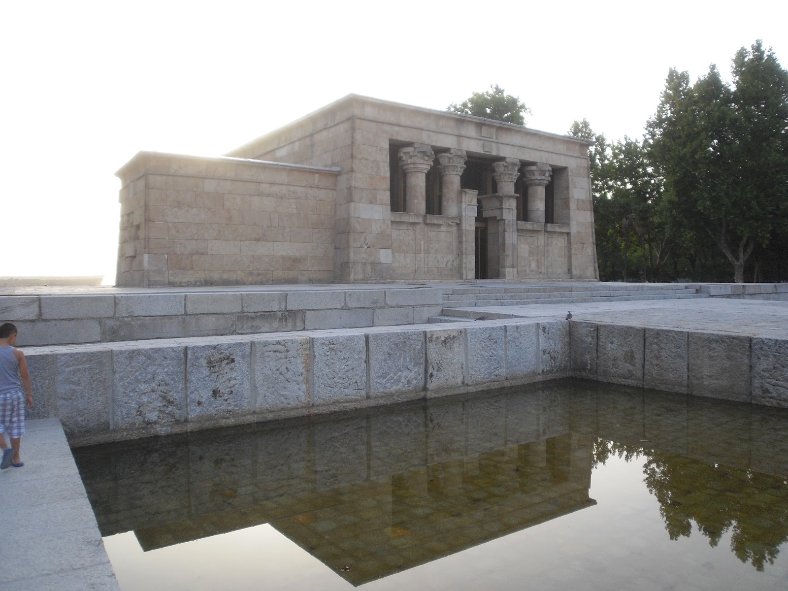 Geografía, Historia y Arte: Templo egipcio de Debod en Madrid