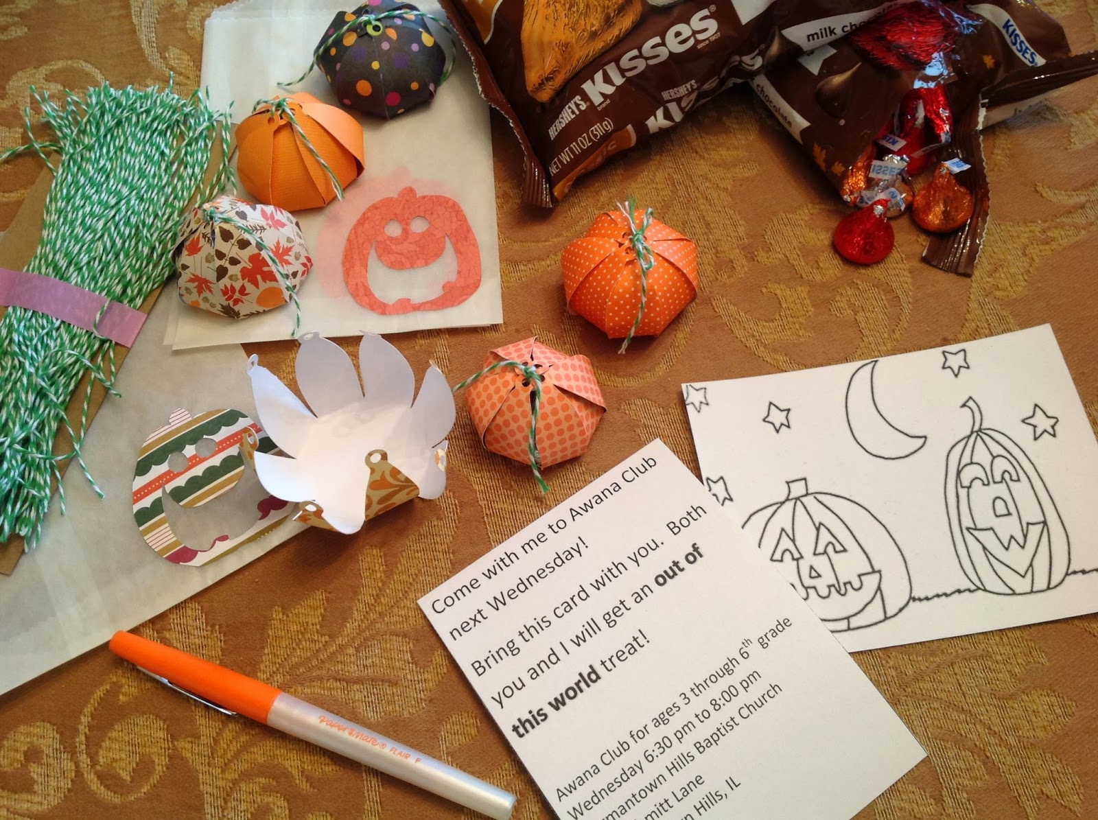 Crafty Cat Spot: October Awana Treat to encourage the kids to invite a ...