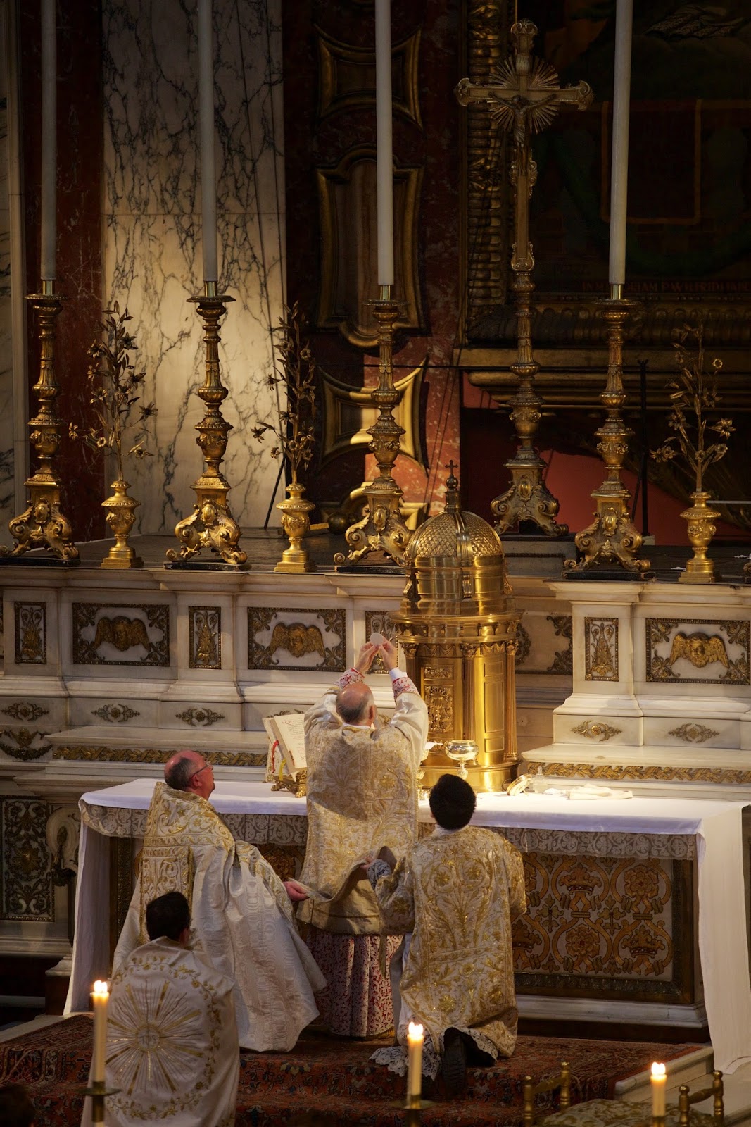 New Liturgical Movement: Pictures of the Sacra Liturgia Mass Celebrated ...