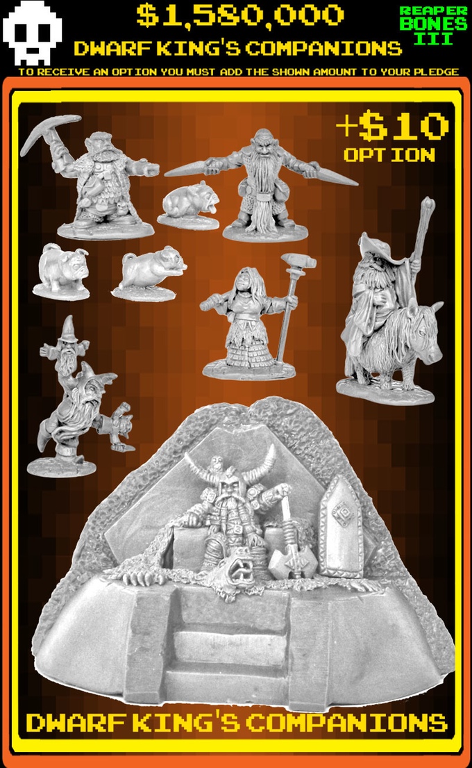 Tabletop Fix: Reaper Miniatures - Kickstarter Update