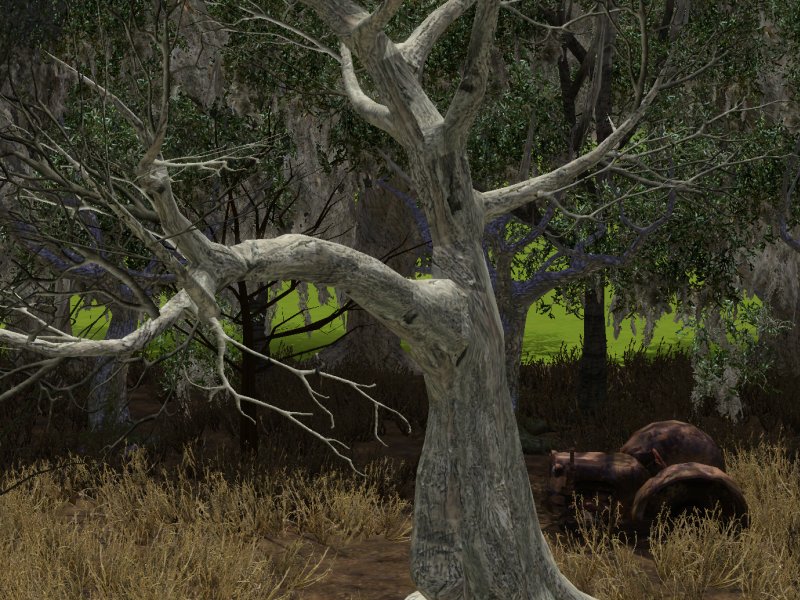 Simming in Magnificent Style: Smaller spooky tree