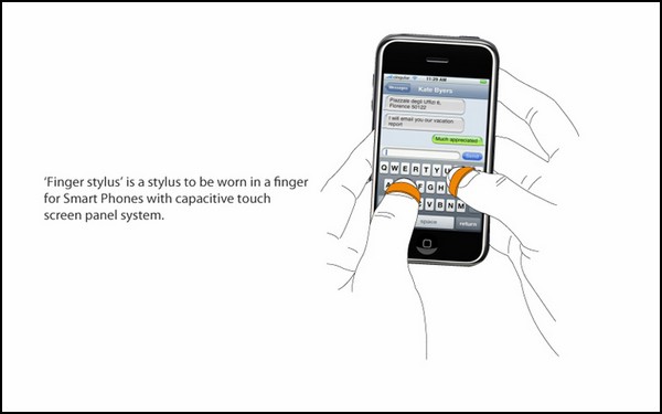 Technology: Tolstoys - now not a problem: a ring-stylus