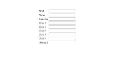 Cara membuat program perhitungan nilai rata-rata mahasiswa dengan PHP ...