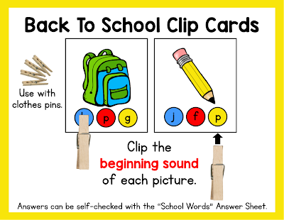 Back to School Centers, Word Work, and Activities! | Mrs. Gilchrist's Class