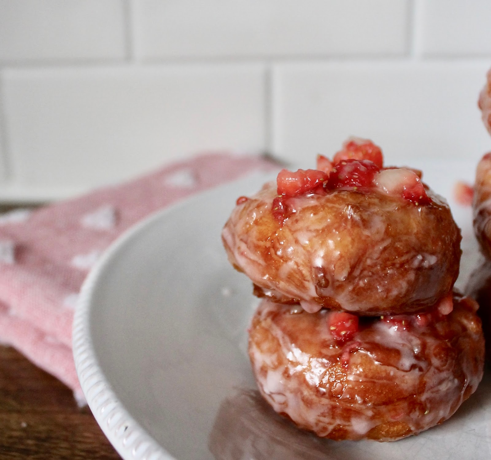 Wonderfully Made: Mini Strawberry Donuts