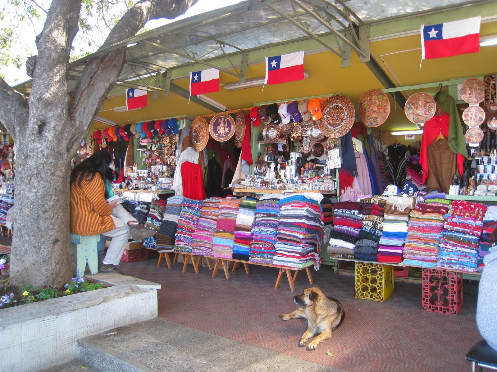 VIAJANDO COM A MAMYS: Artesanato no Chile